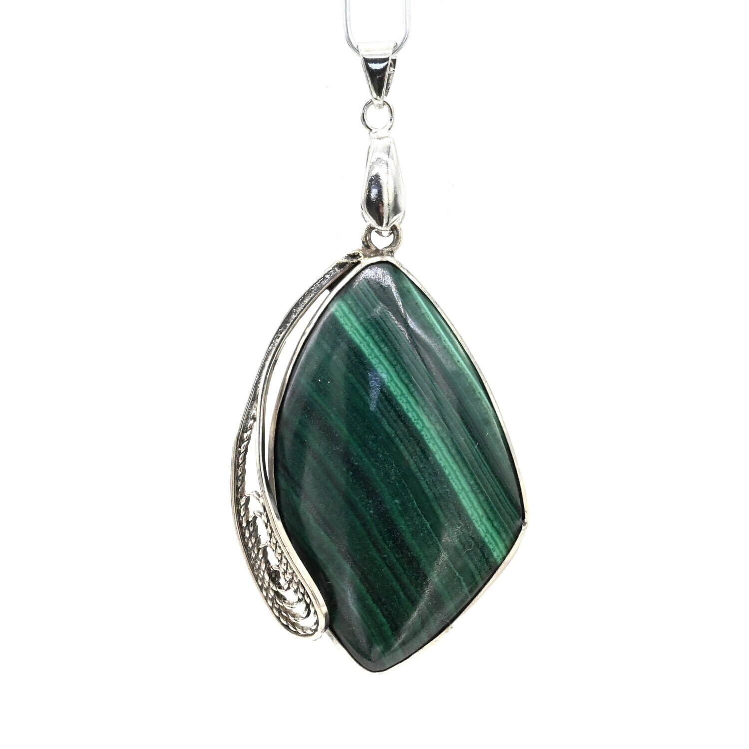 Подвеска, малахит