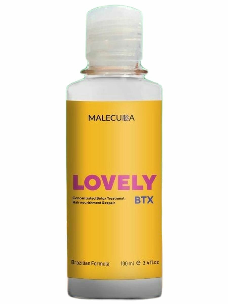 MALECULA Ботокс-концентрат глубокое восстановление и гладкость волос Lovely, 100 мл
