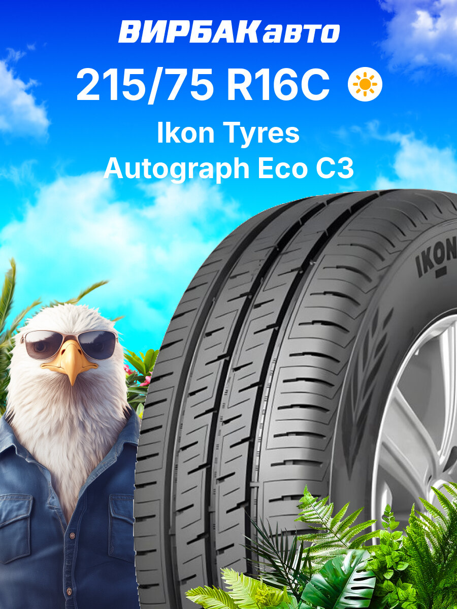 Летние шины Ikon Autograph Eco C3 215/75 R16C 116/114S