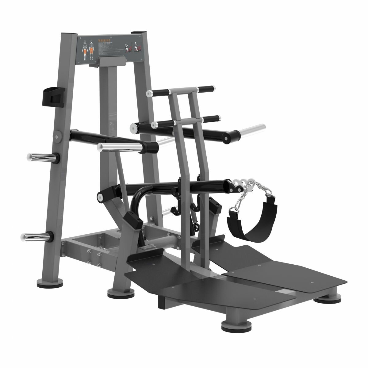 Приседание с поясом (колодец)