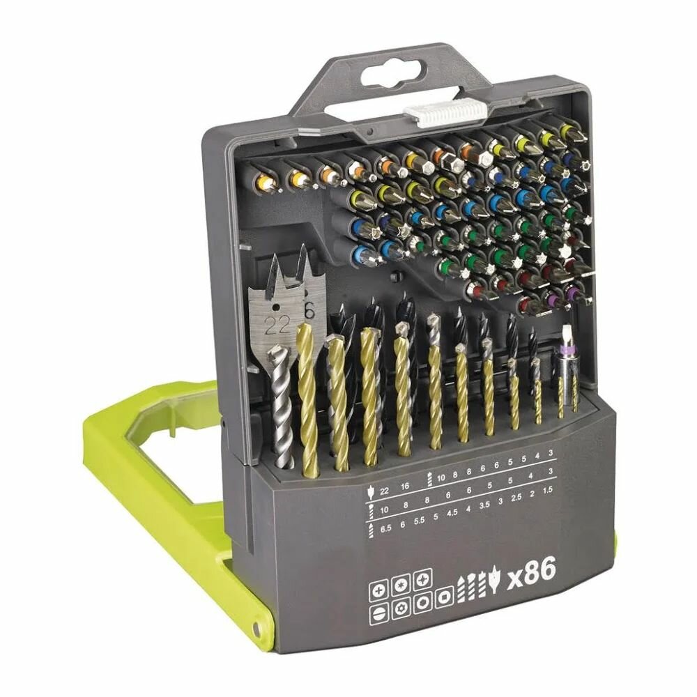 Набор Mixed (86 предметов) Ryobi RAK86MIX 5132002699