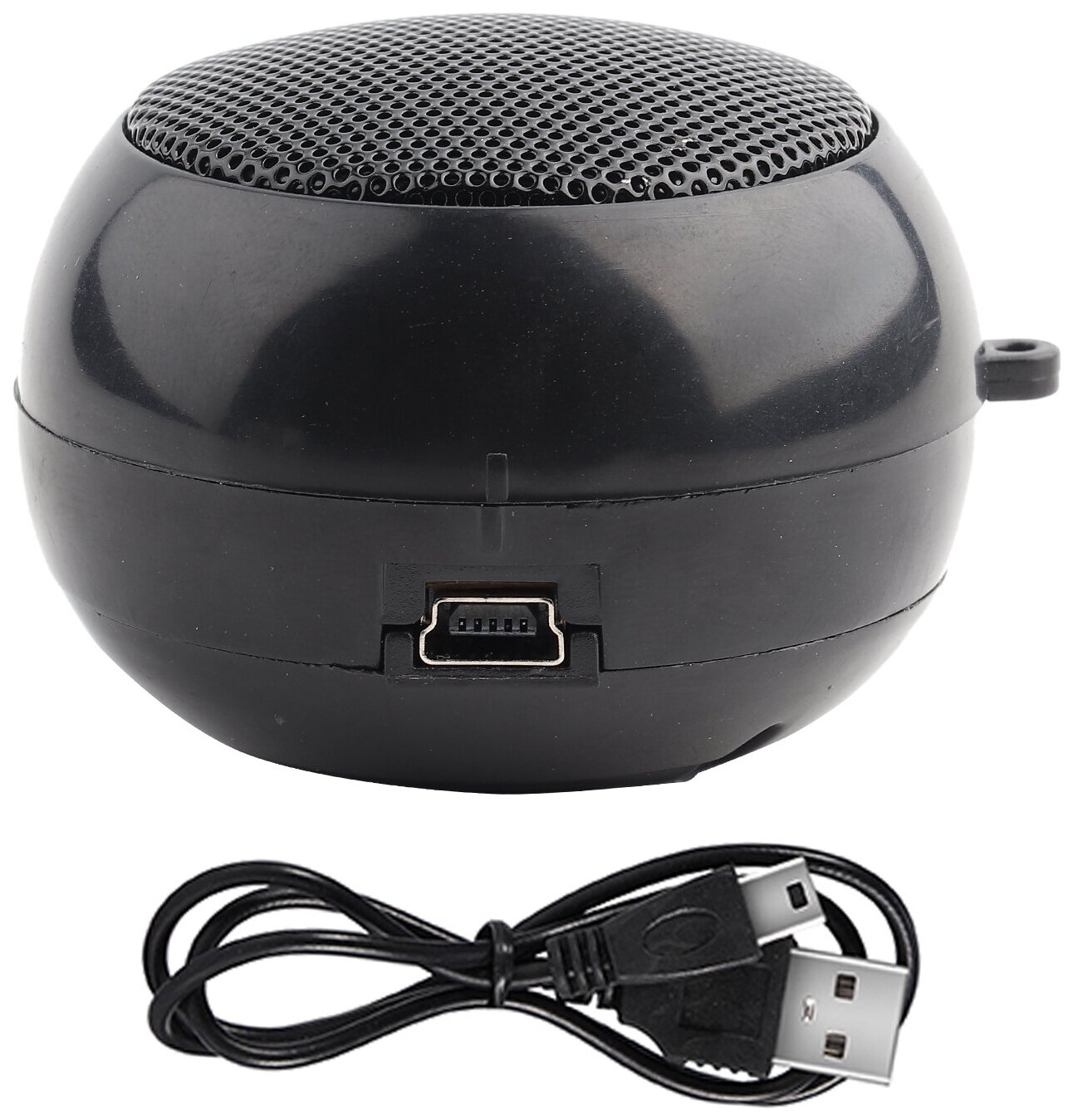 Mini Portable Travel 3,5 -мм громкий динамик встроенный батарея для мобильного телефона Mp3 ПК Black