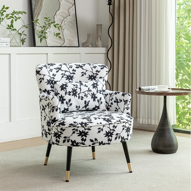 Ретро принт кресло