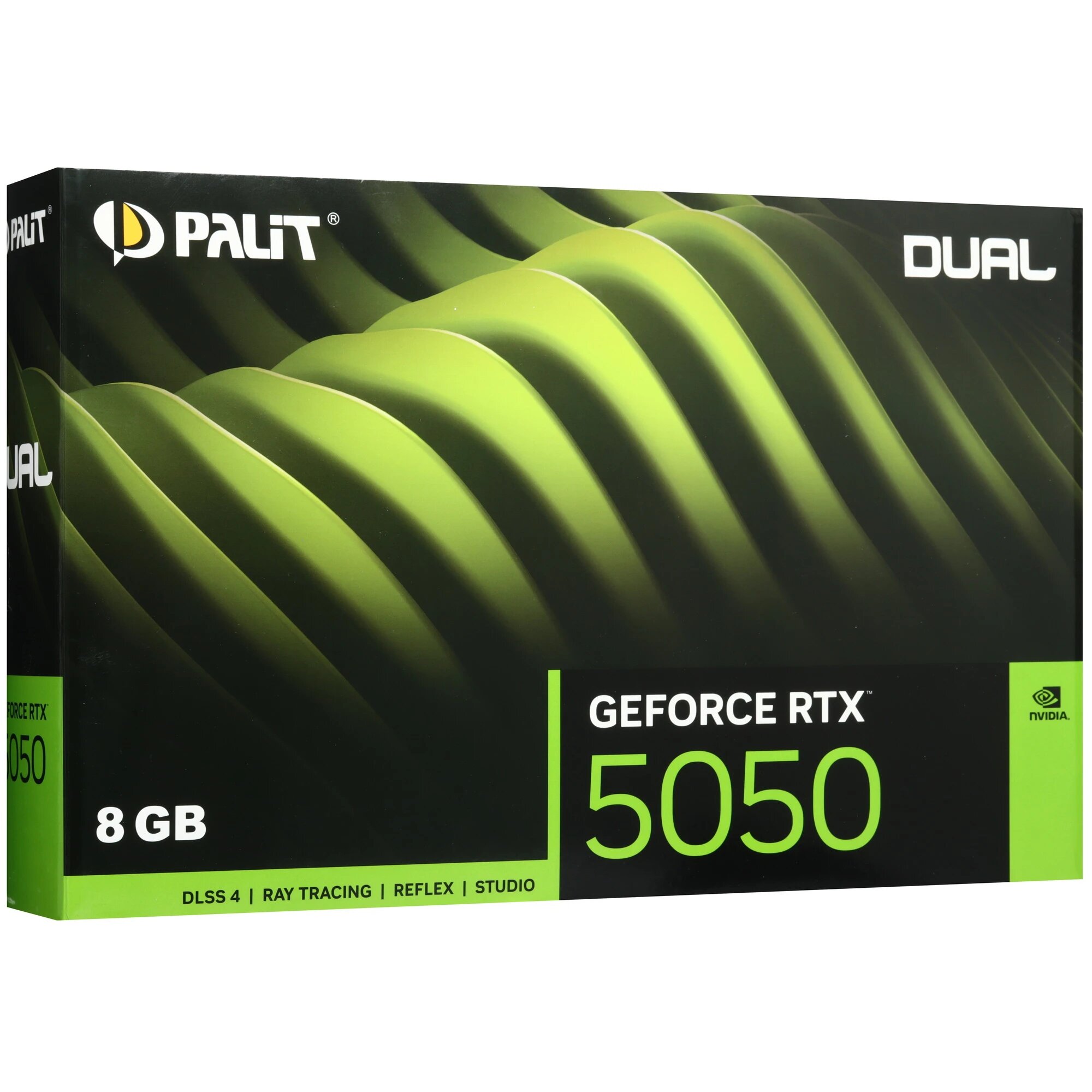 Видеокарта Palit PCI-E 5.0 PA-RTX5050 DUAL NV GeForce RTX 5050 8Gb 128bit GDD