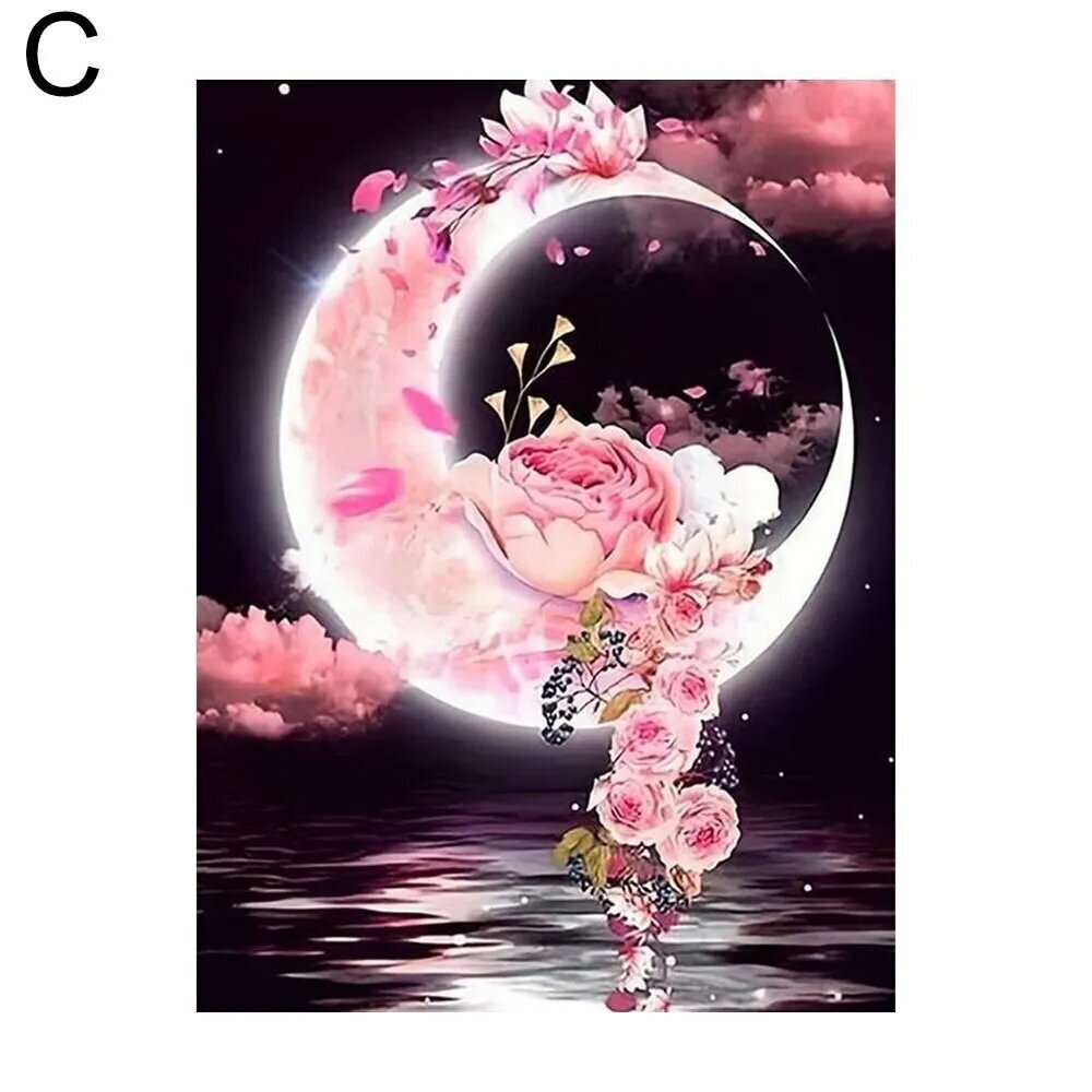 Алмазная мозаика на подрамнике 30*40см Цветы Розы