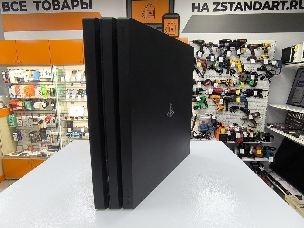 Игровая приставка Sony PlayStation 4 Pro 256gb, c дисководом, Б/У, Уценка
