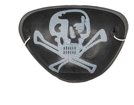 Наглазник пирата (Цв: Черный )
