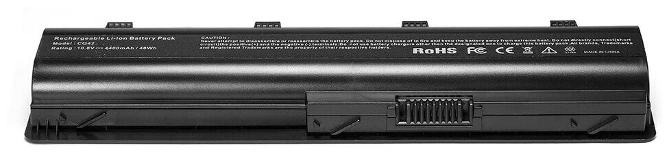 Аккумулятор для ноутбука HP Pavilion DM4 DV3 DV5 DV6 DV7 Envy 17t Presario CQ32 (10.8V, 4400mAh). PN: HSTNN-F02C MU06 MU09