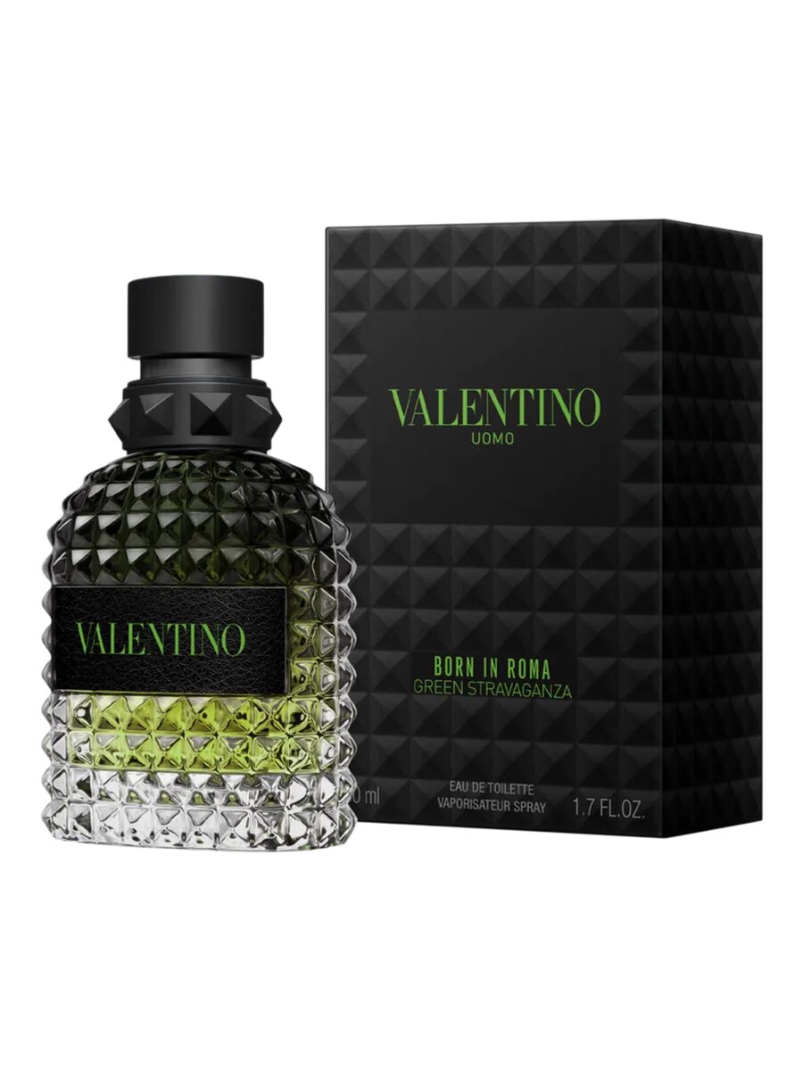 Valentino Uomo BORN IN ROMA GREEN STRAVAGANZA 100 мл Туалетная вода оригинал