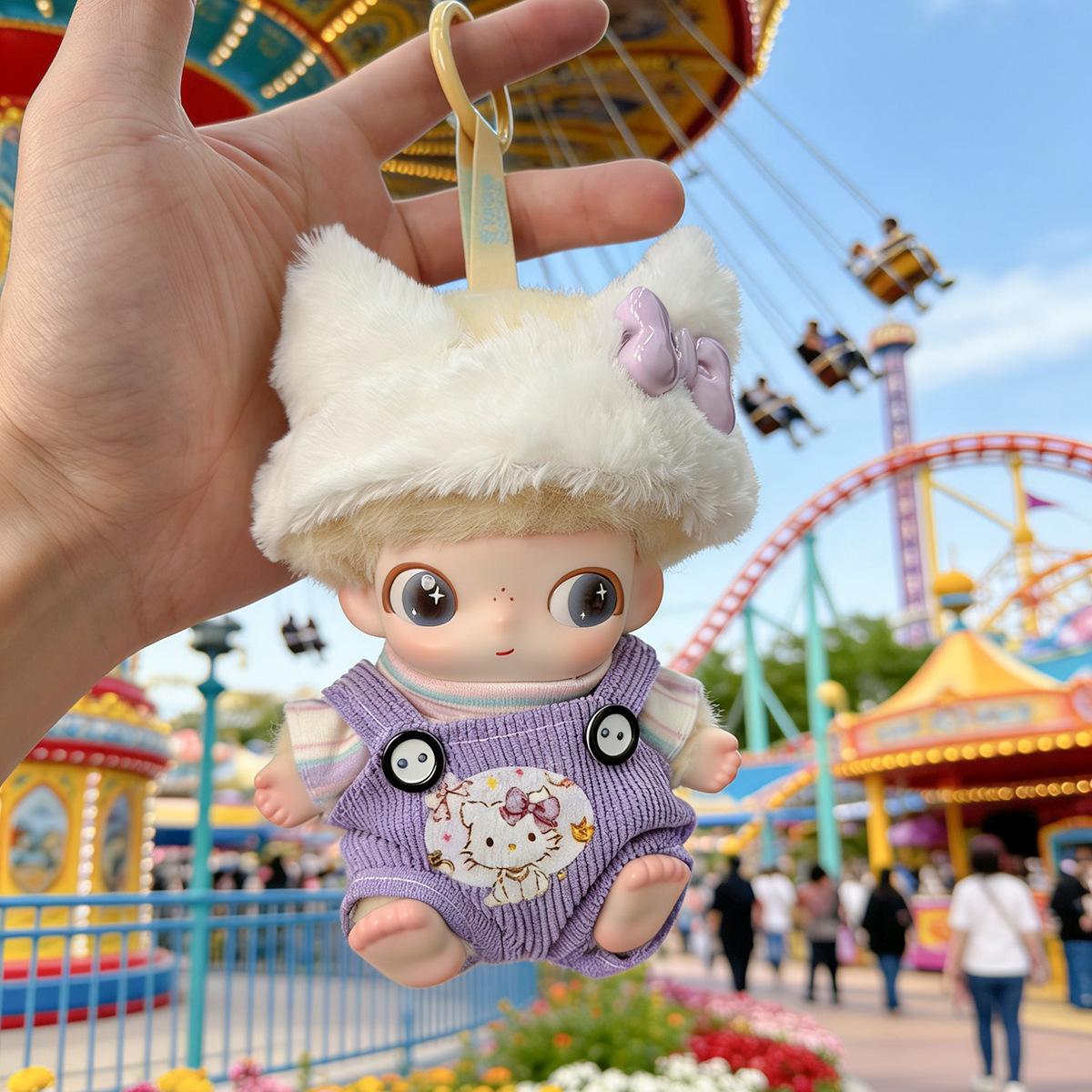 10 см наряд Диму Новый Дневник для куклы одежда фигурки Pop Mart наряд головной убор топ комбинезон на лямках только не
