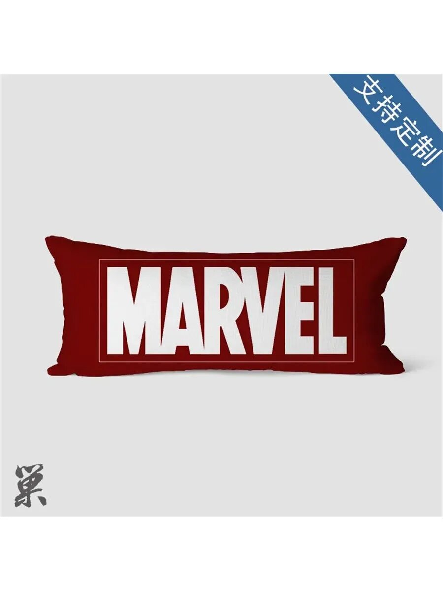 Подушка Marvel Человек-паук и Железный человек 30×80