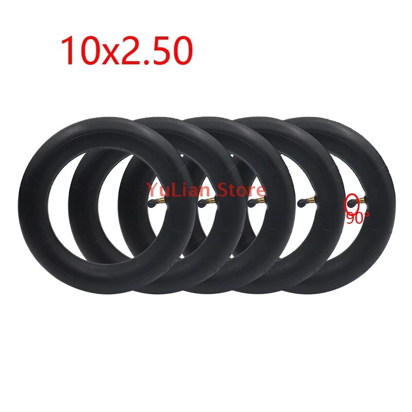 Внутренняя Резиновая Шина 10x2.50 Для Электросамокатов, Совместимая С Kugoo M4 Pro, Speedway Zero 10X, Колесо 10 Дюймов