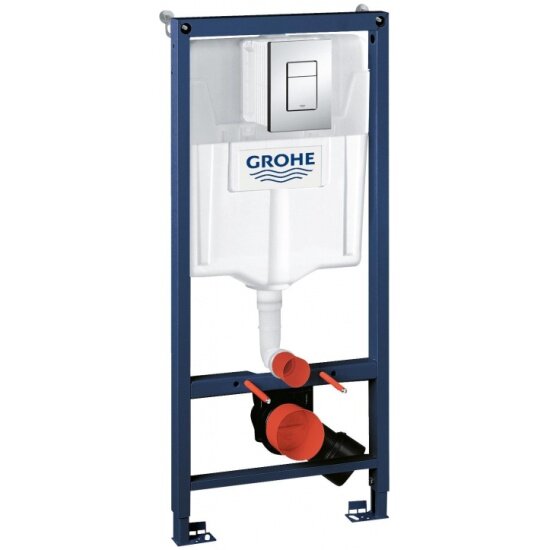 Инсталляция Grohe Rapid SL (38772001), с панелью смыва Skate Cosmopolitan (3 режима)