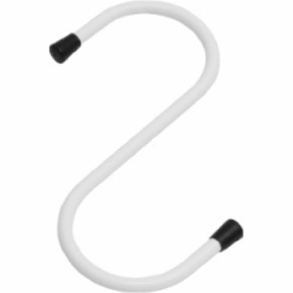 S-образный крюк DOMART 150х52хØ6 белый 4660046014643