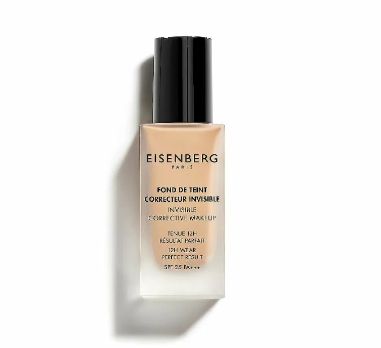 EISENBERG Тональная основа корректирующая невидимая, 0S NATURAL SAND, 30 мл