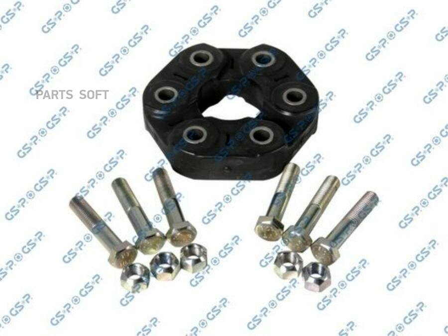 510596S GSP Муфта кард. вала BMW 1 E81/F20/3 E30-90/5 E12-39/7 E32-38/X1/X5 1.6-4.8 73- (к-т)
