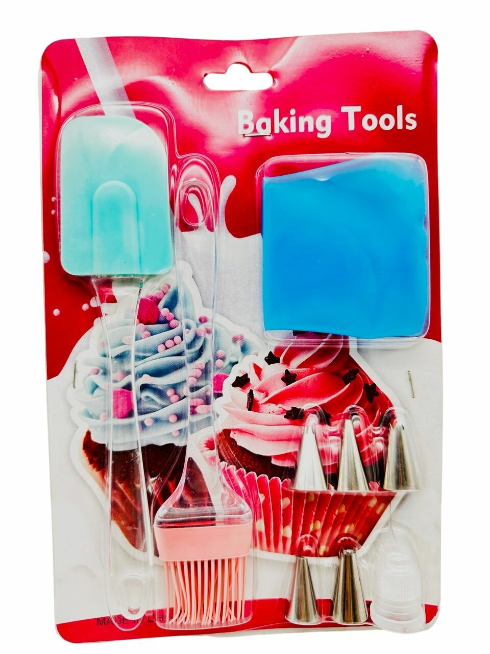 Кондитерский набор для приготовления и украшения тортов Baking Tools 9 предметов