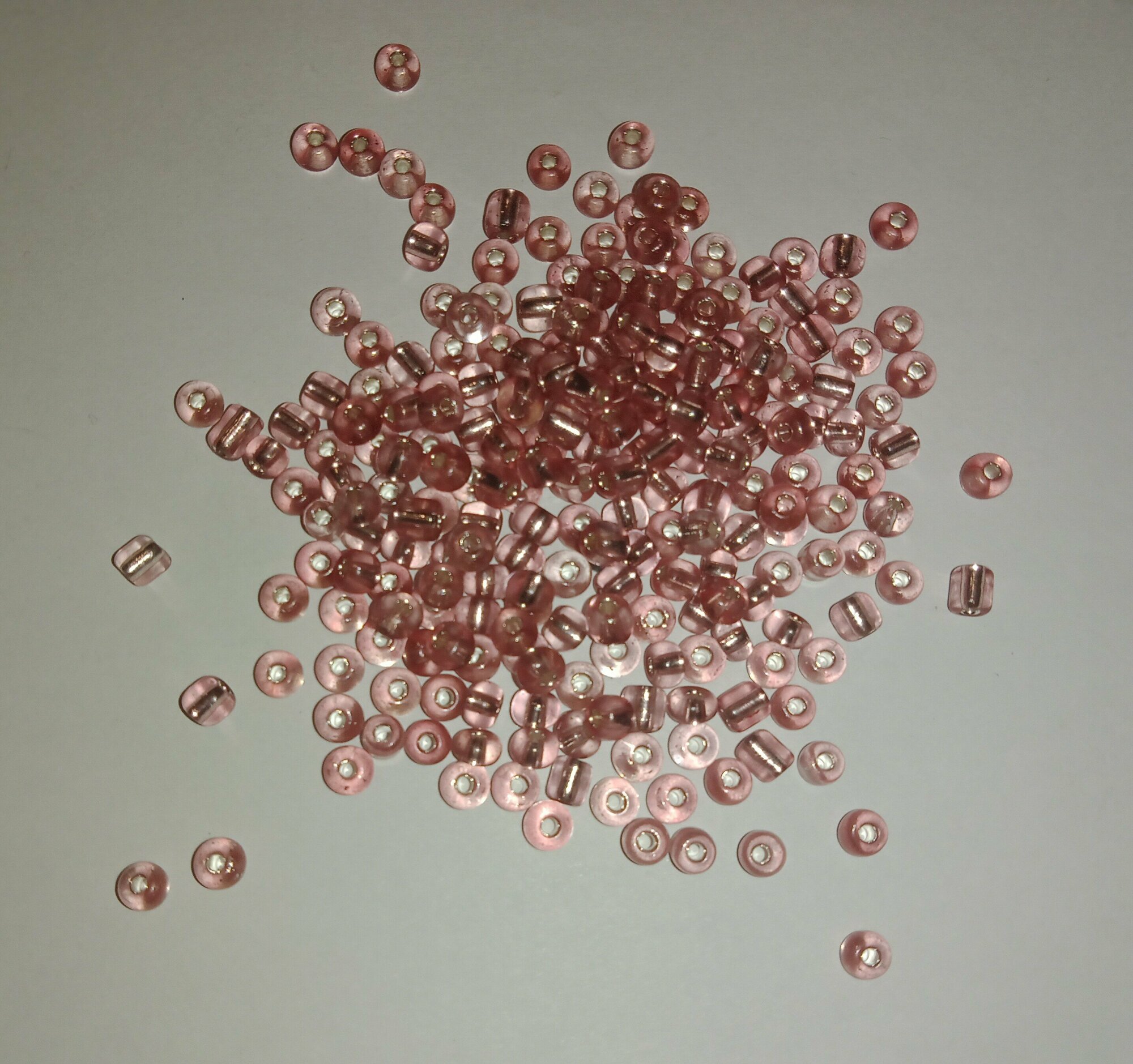 Набор крупного разноразмерного бисера для рукоделия, 20 гр