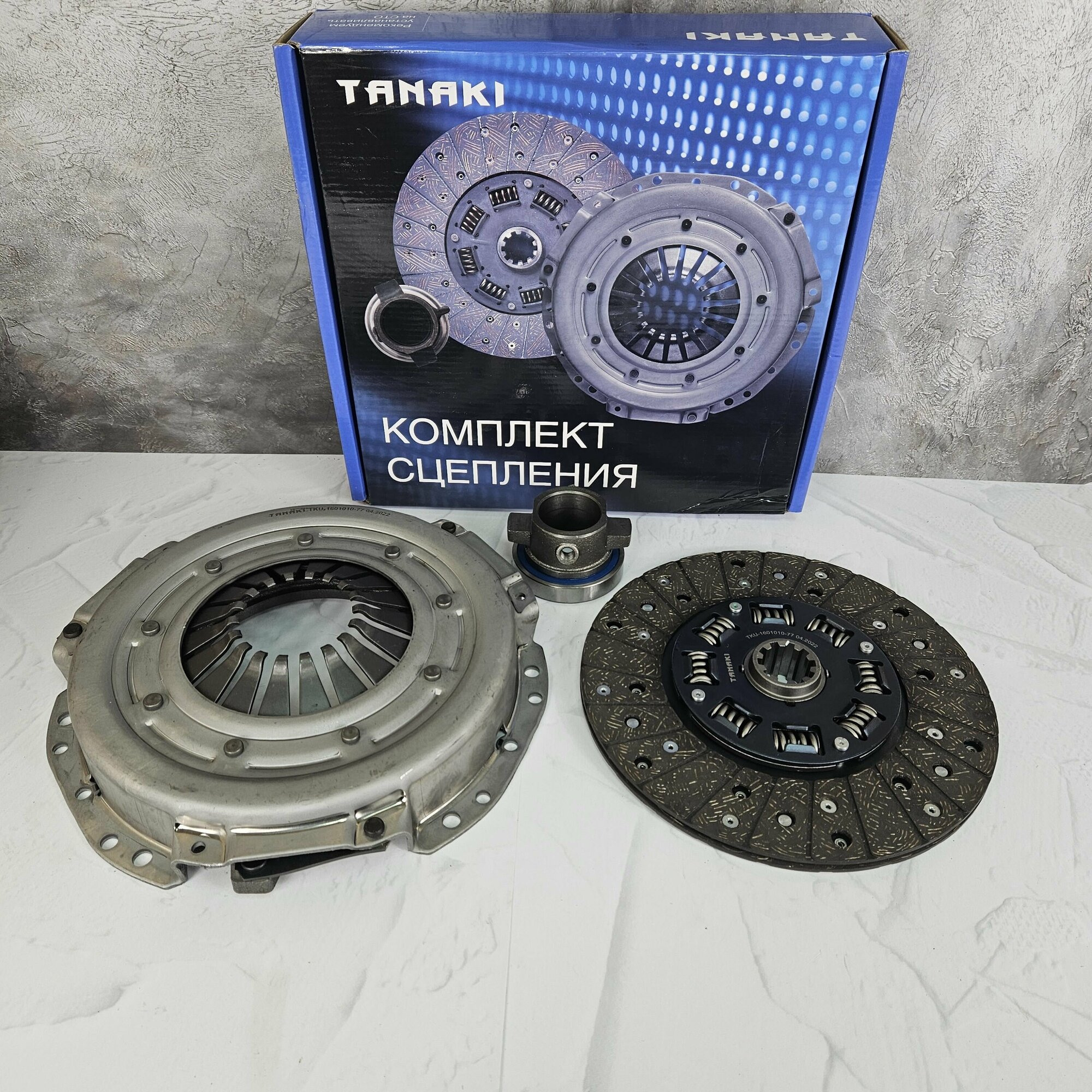 Сцепление в сборе Keno TKU-1601010-77 для УАЗ 3151, Буханка УМЗ-417, 421 с рычажным сцеплением