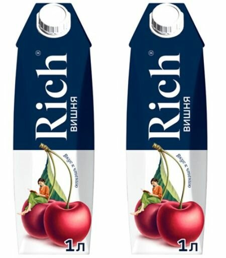 Rich Нектар Вишня, 1 л, 2 шт
