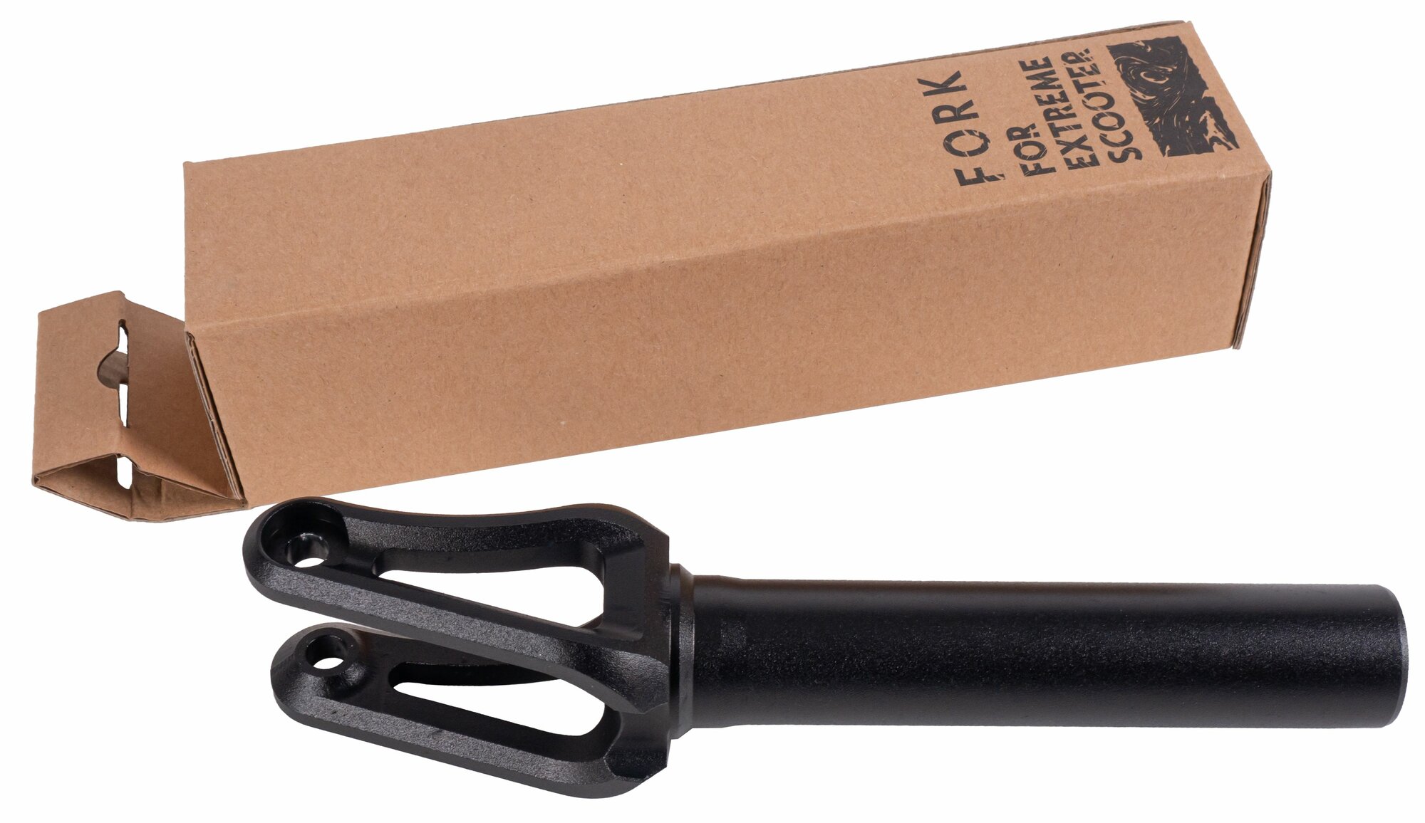 Вилка для X- Treme самоката Provokator, SCS, al7075, black (без оси и компр. болтов)