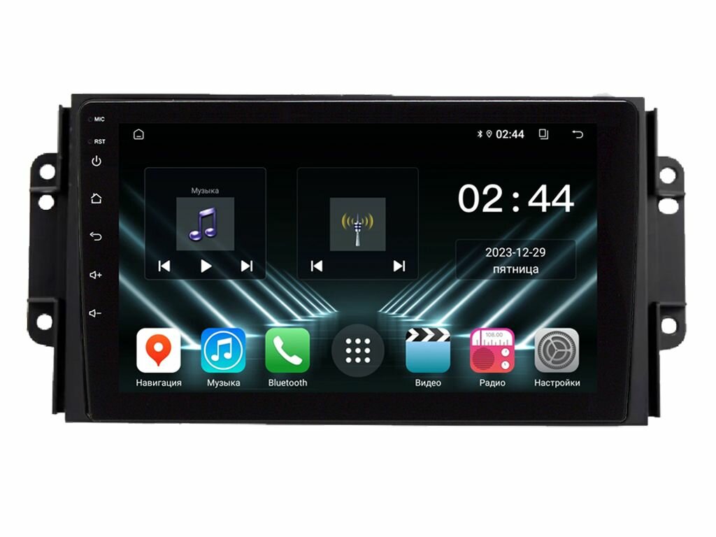 Штатная магнитола Chery Tiggo 3 2014-2020 UNISОN 09T4 4Gb/64Gb IPS BT Wi-Fi CarPlay (3026-09T4)