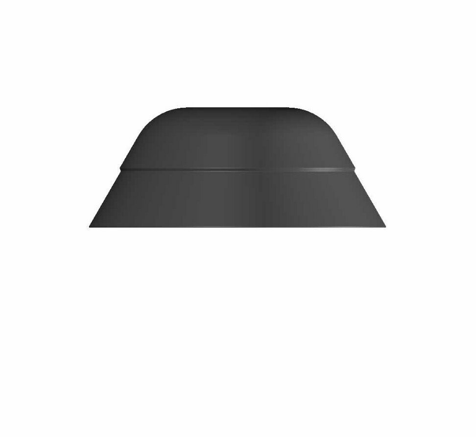 Конус лодки пвх №1.1, мягкий, черный 6шт