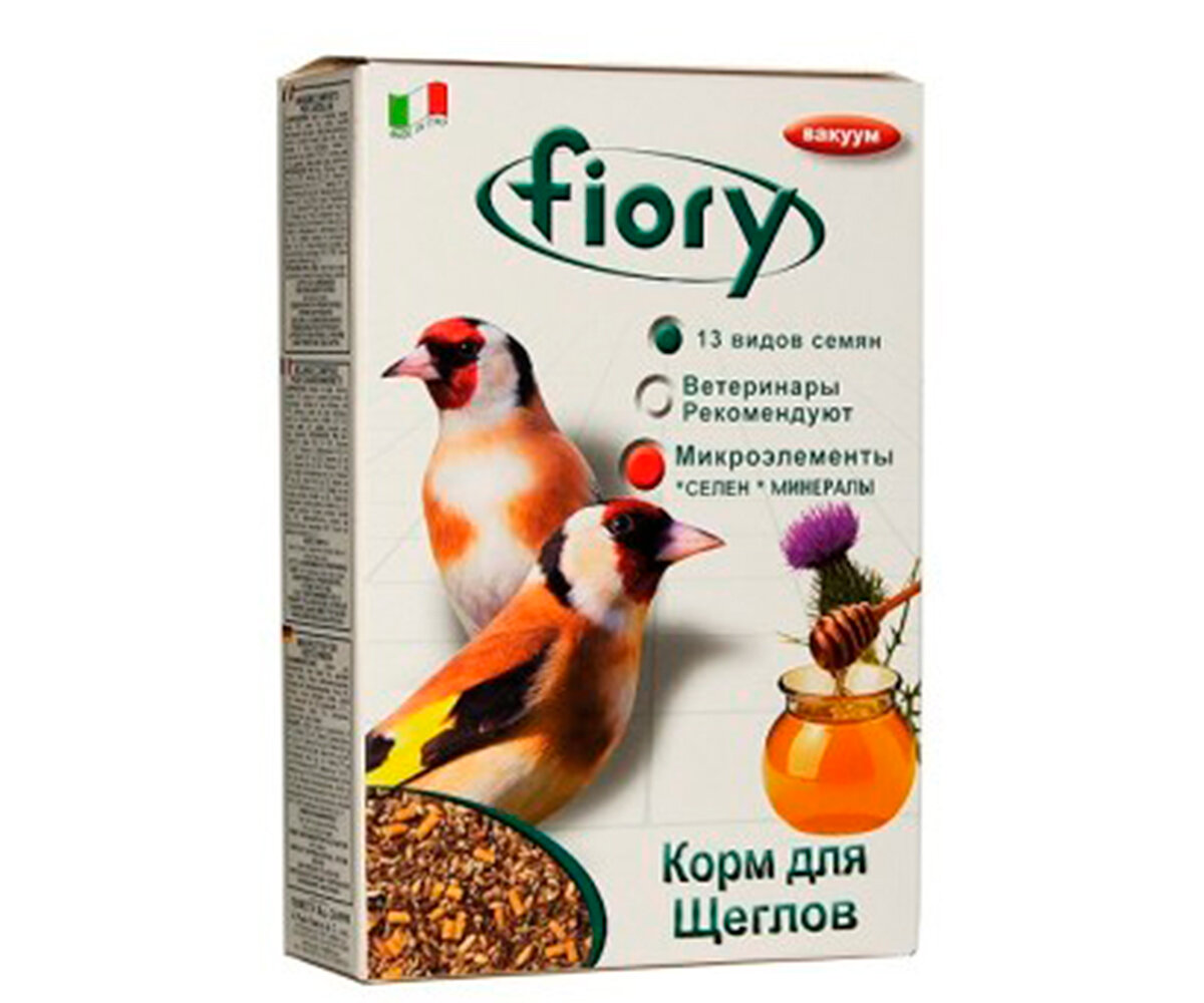 Корм fiory cardellini для щеглов 350г