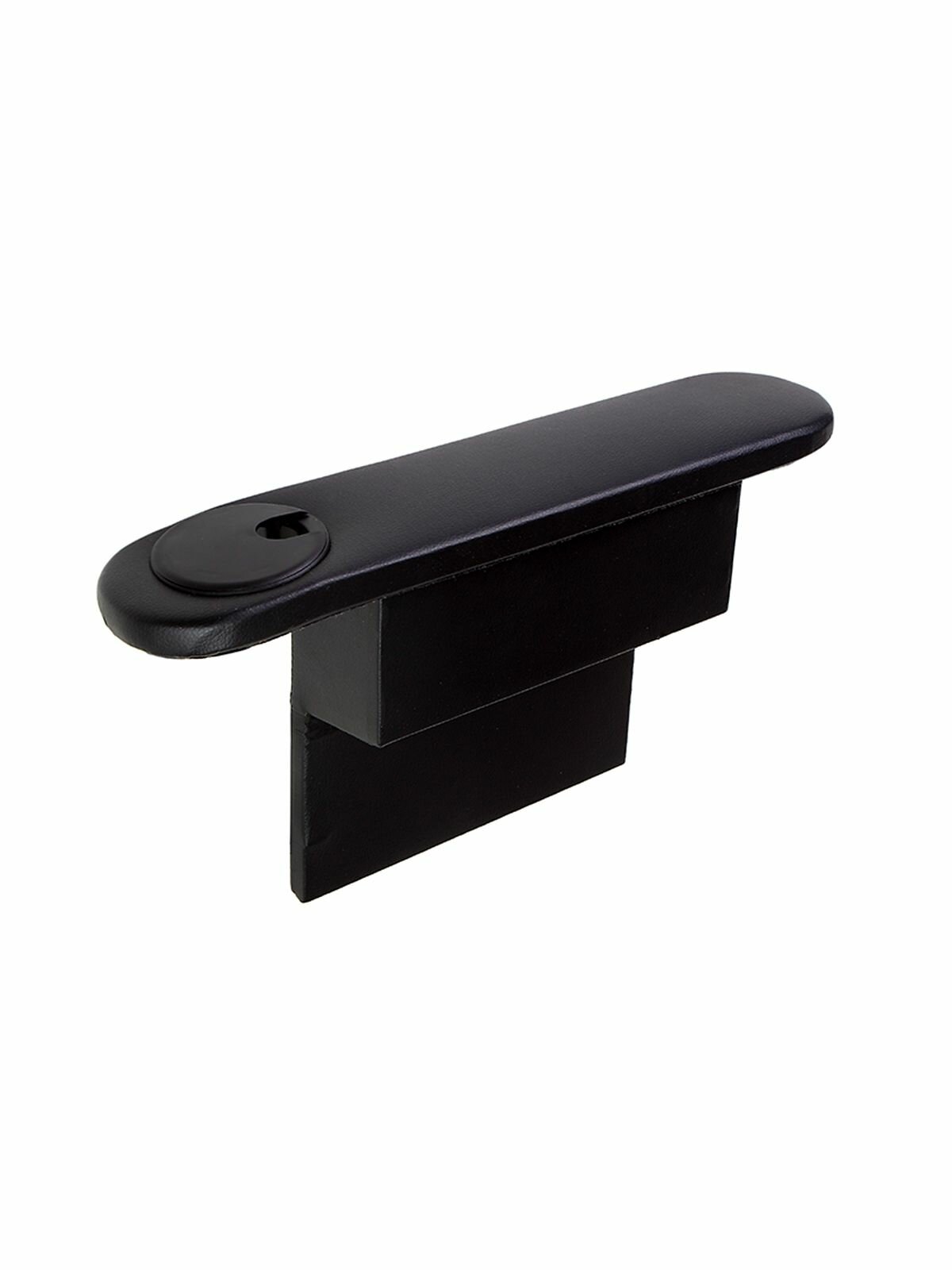 Подлокотник в газель (с бардачком/подстаканник) черный/пассажирский (18770)