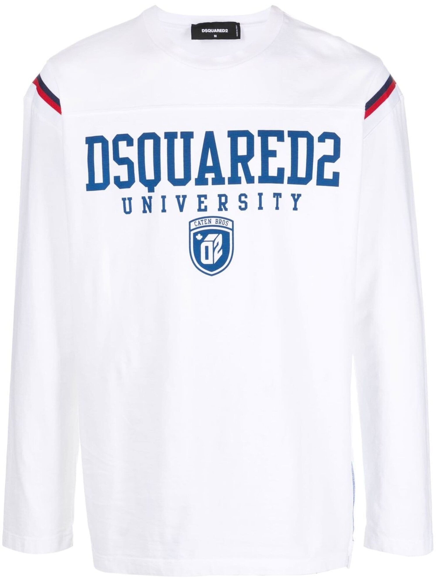 Футболка University-print long-sleeve T-shirt