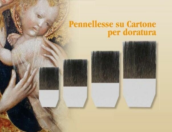 Кисть для золочения (белка №40)