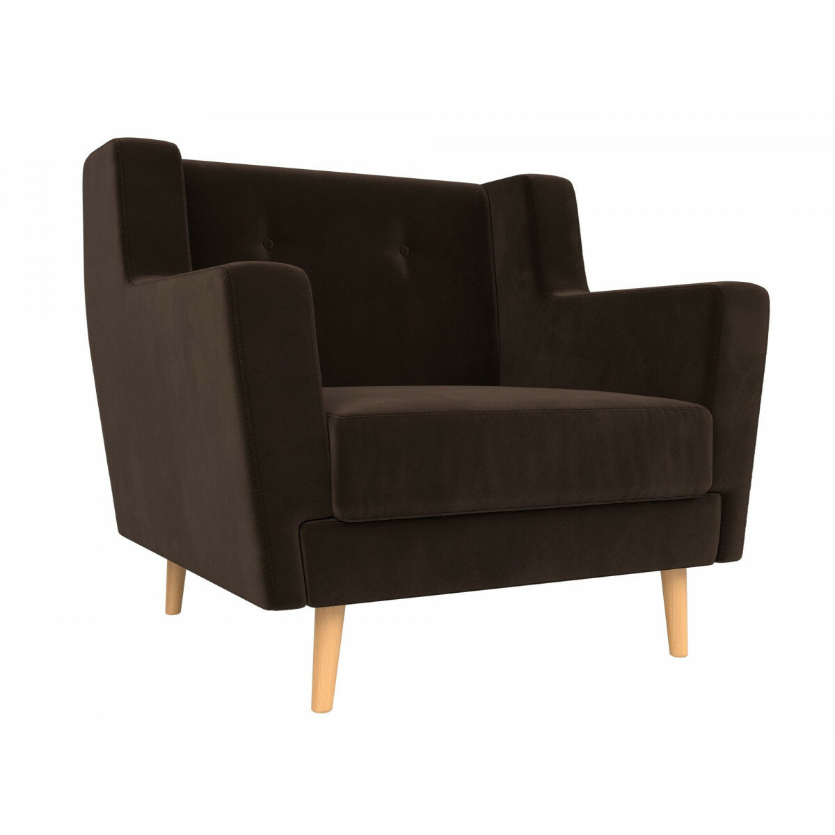 Кресло Брайтон, Микровельвет, Модель 108876