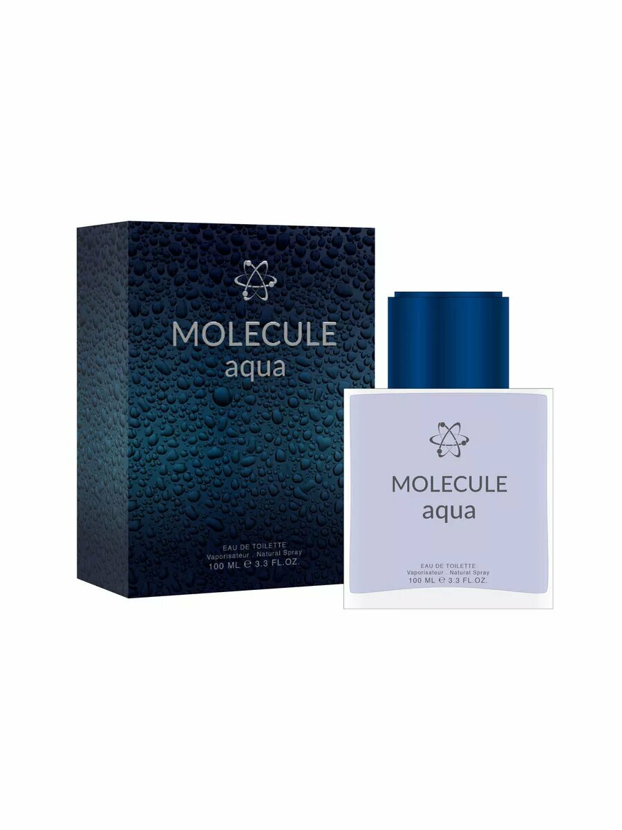 Туалетная вода Molecule Aqua O-Zone, мужская, фужерный аромат, 100 мл