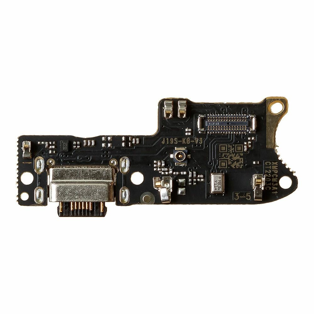 Шлейф/FLC Xiaomi Poco M3/Redmi 9T на системный разъём/разъём гарнитуры/микрофон