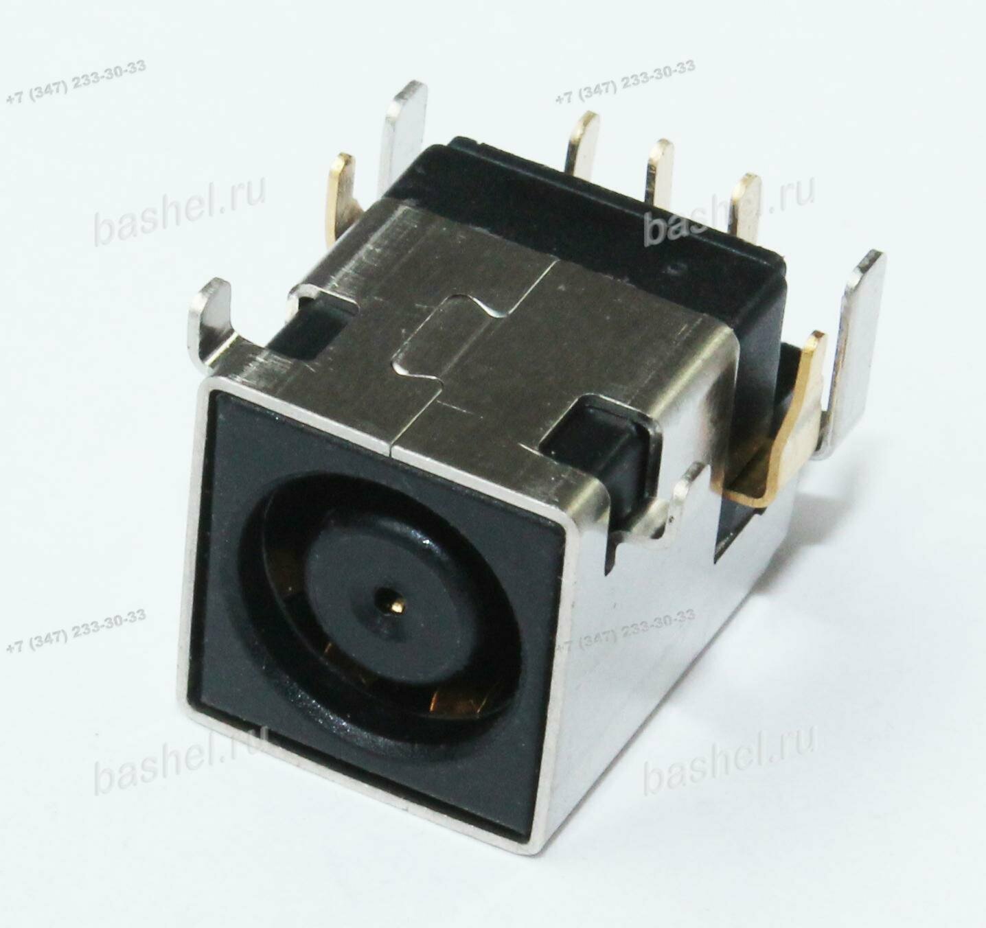 PJ344 7,9 мм x 5,5 мм (с иглой 0,7 мм), Гнездо питания, для ноутбуков Dell