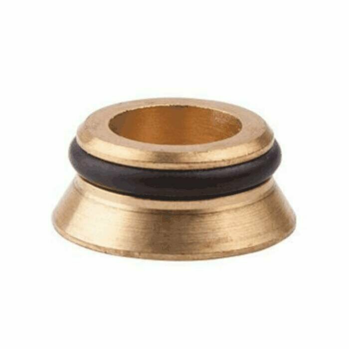 Переходник латунь R483 3/4" евроконус-плоскость Giacomini R483Y001