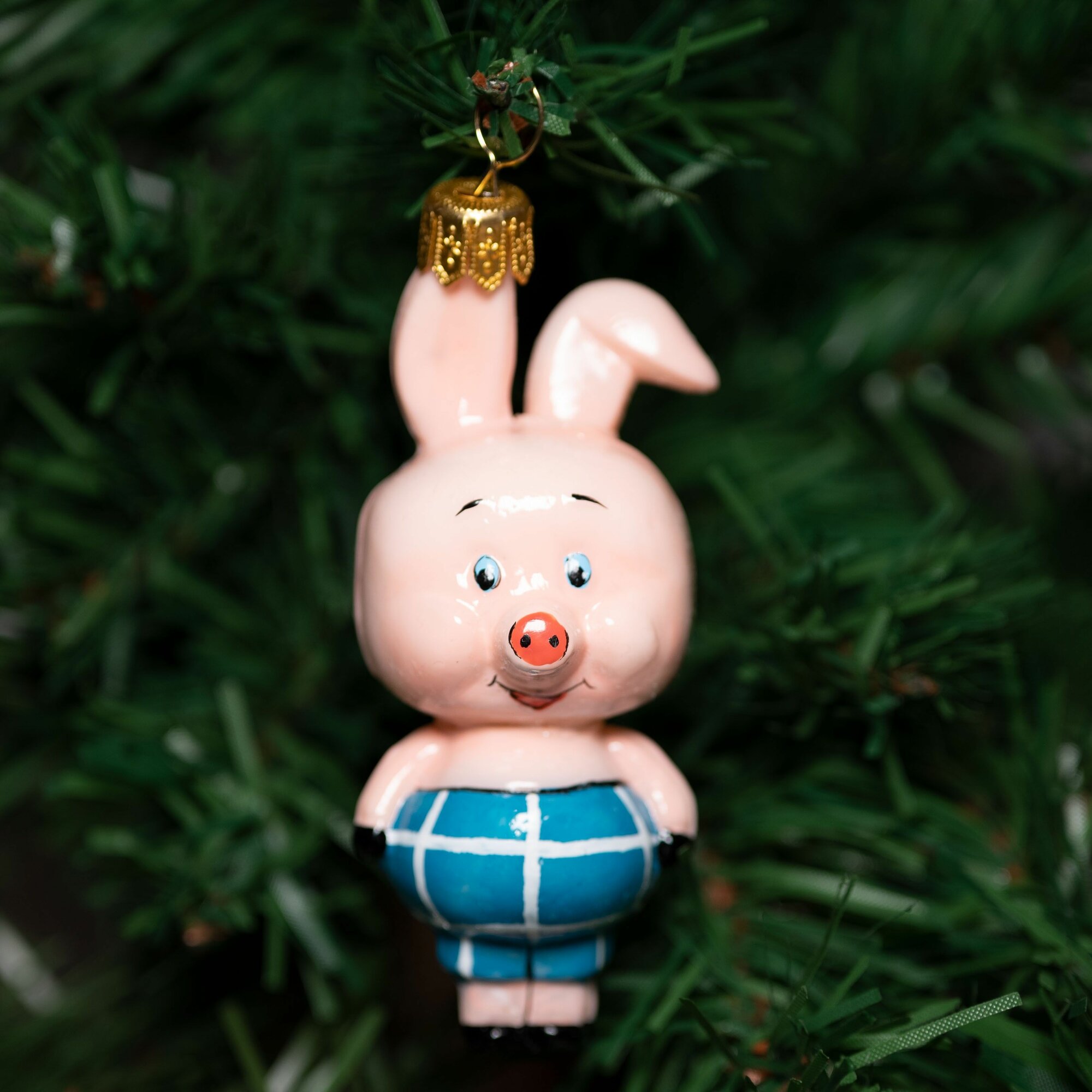 Игрушка на елку Пятачок