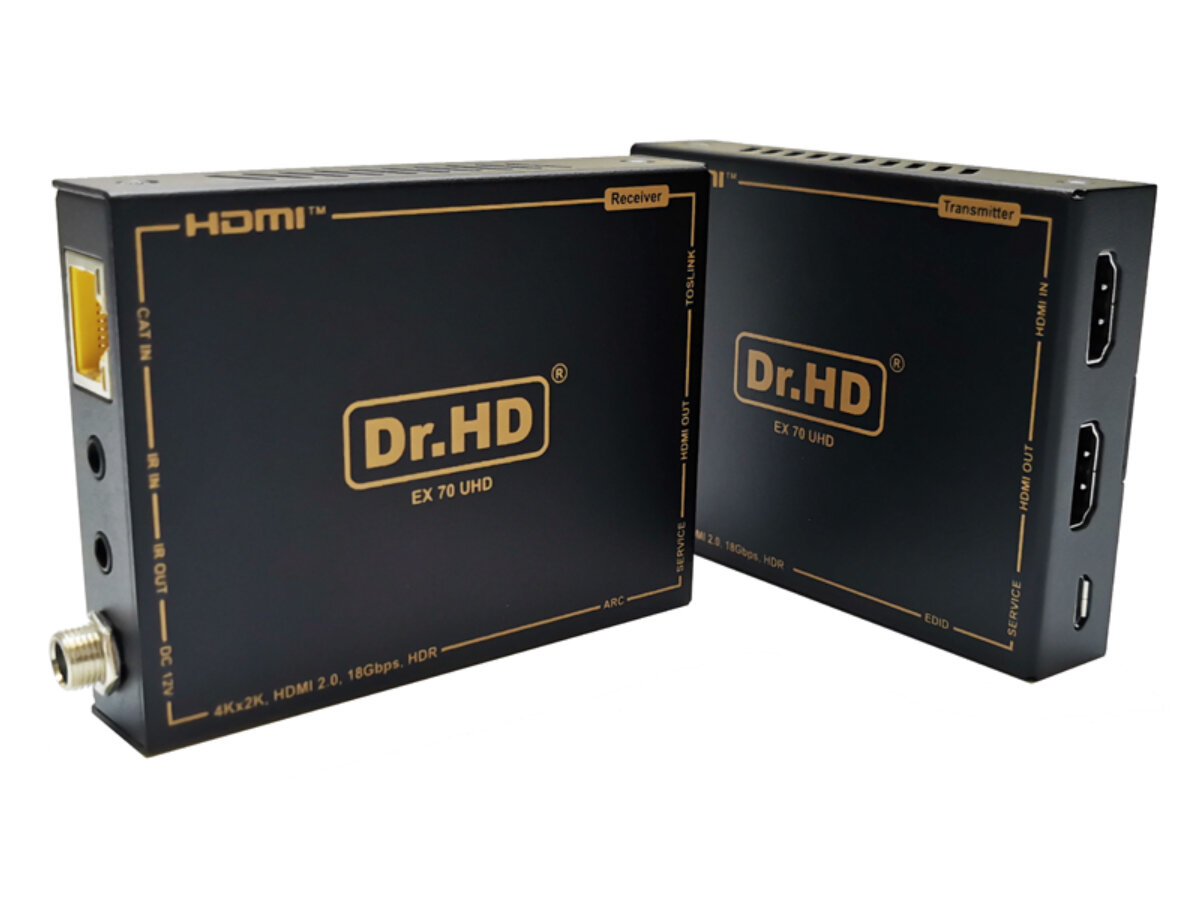HDMI 2.0 удлинитель по UTP Dr.HD EX 70 UHD