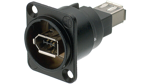 Разъем Firewire Neutrik NA1394-6-W-B