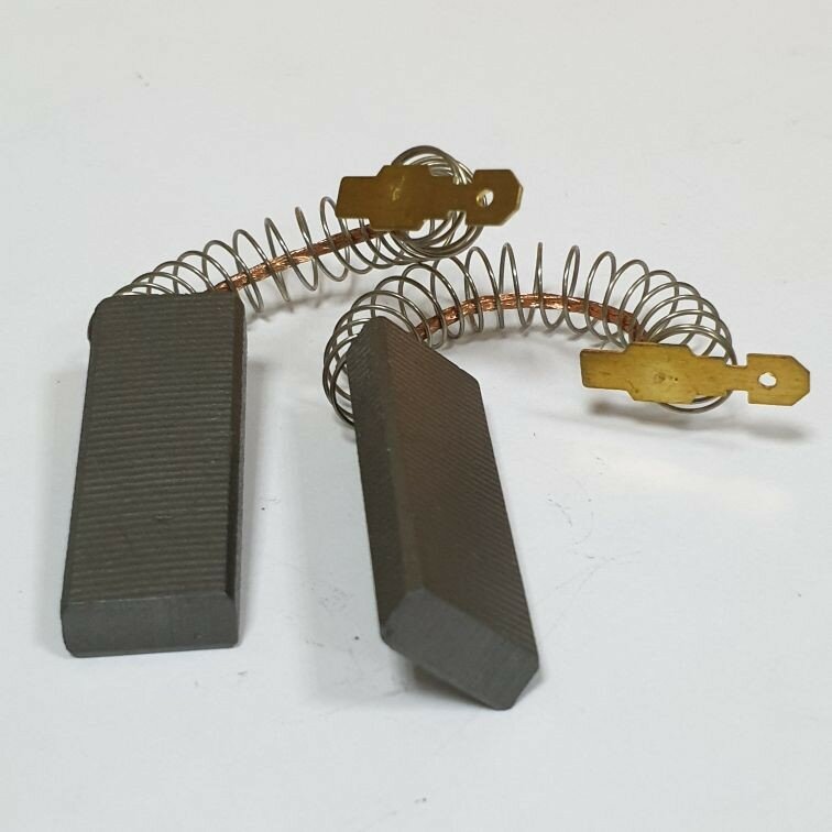 Щетки для стиральной машины Bosch Maxx, Siemens, Electrolux, Zanussi, AEG (5x13.5x36 мм) с пружиной и клеммой CAR031UN