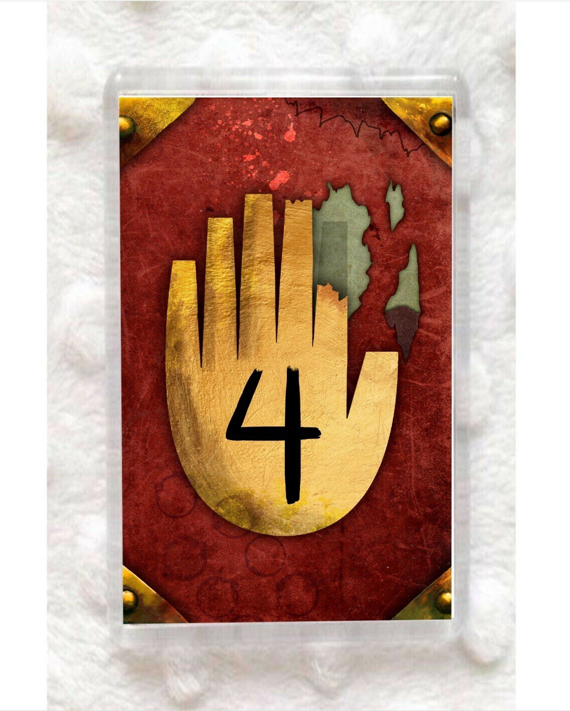 Магнит акриловый прямоугольный Mewni-Shop с принтом "Гравити Фолз" - 2