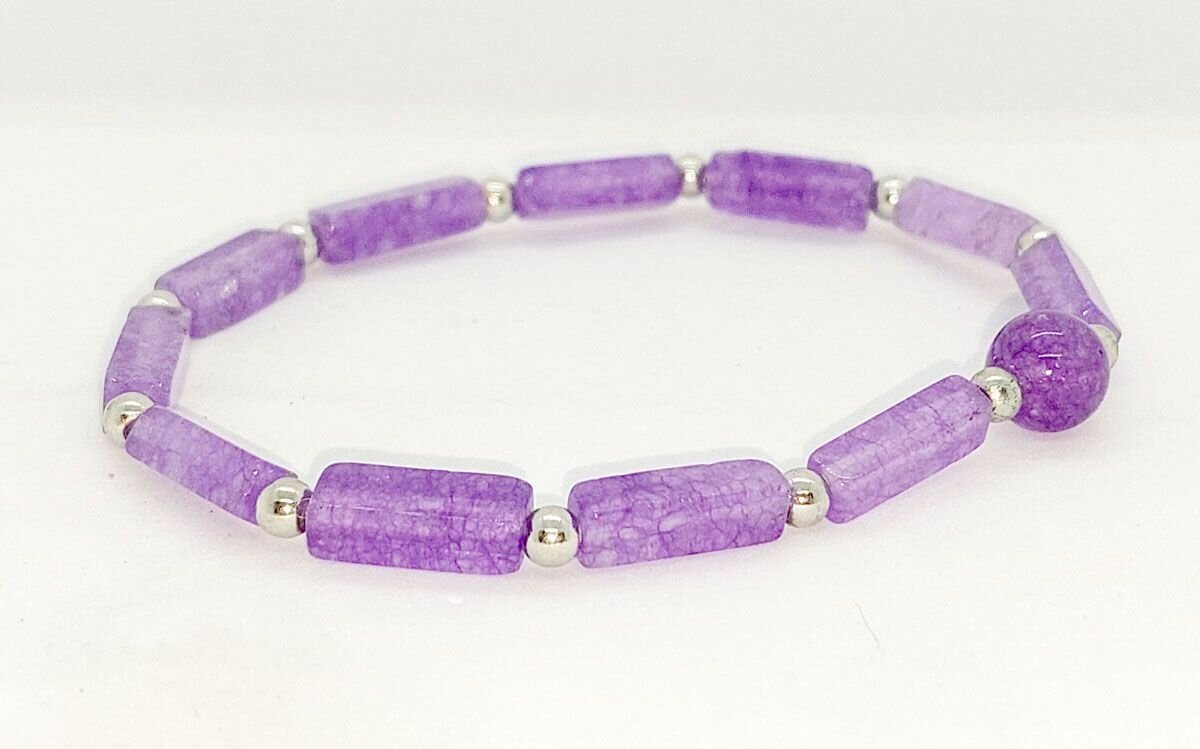 Браслет, аметист