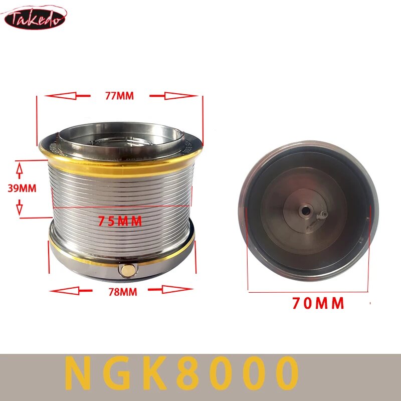 Takeda NGK8000 катушка для спиннинга, NGK 8000 SPOOL