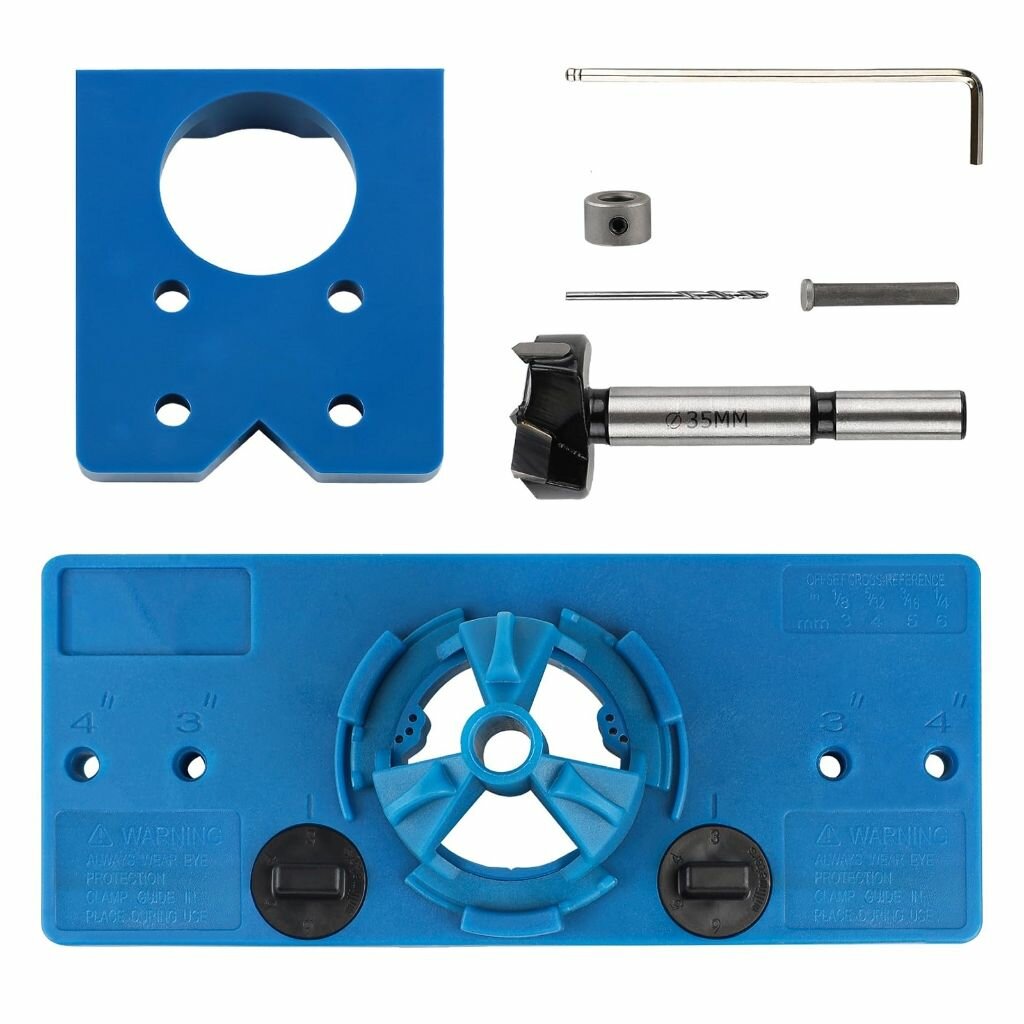 Шаблон для установки петель с расстоянием отверстий 46/48/52мм