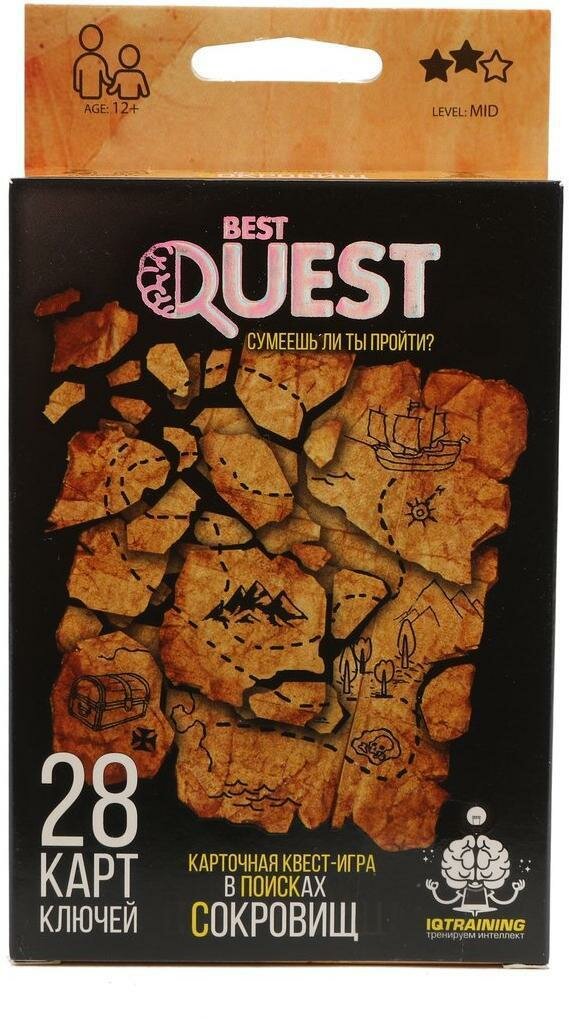 Карточная квест-игра Danko Toys В поисках сокровищ (BQ-01-03)