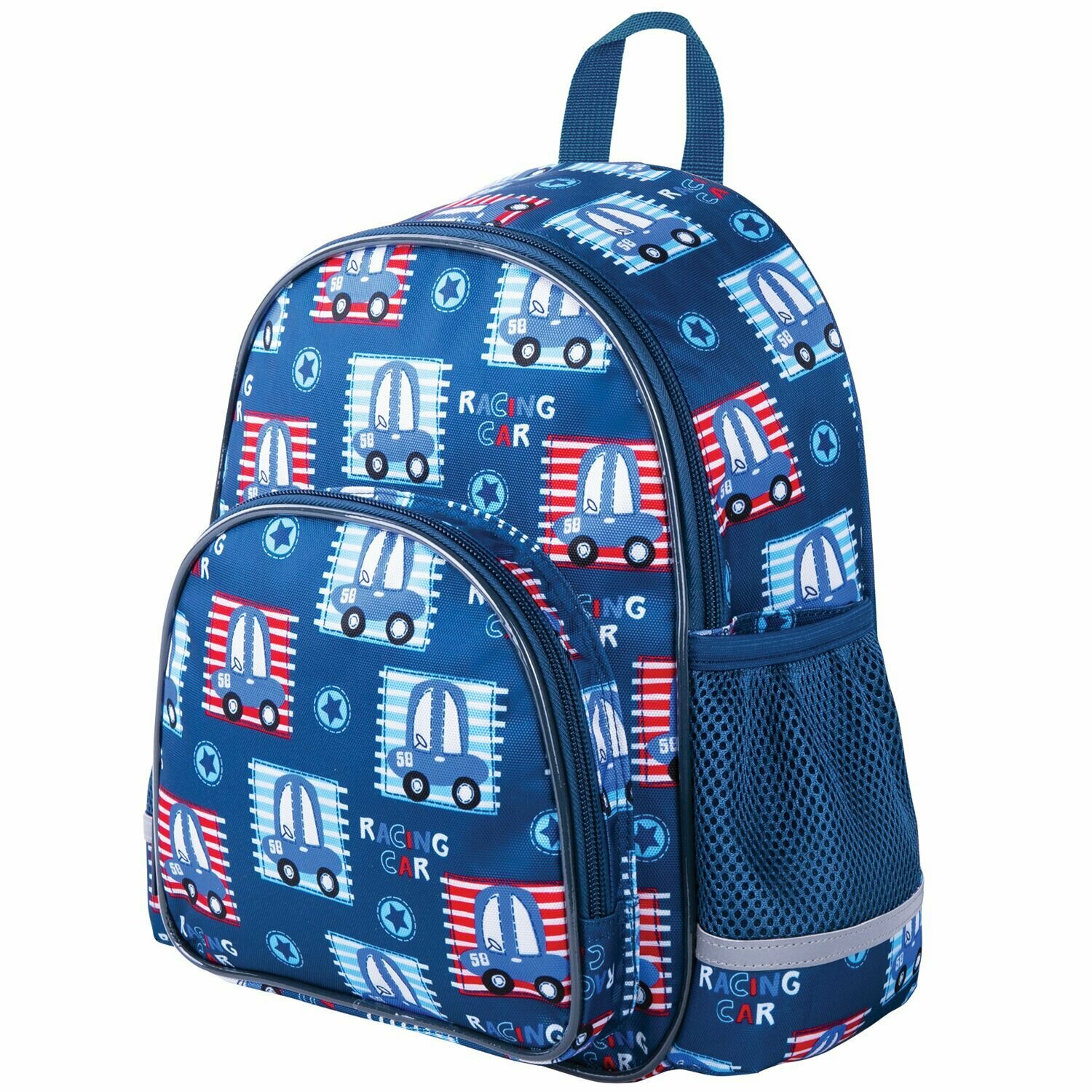 Рюкзак Brauberg Kids Play, детский, 1 отделение, 3 кармана, "Cars", 29х23х12 см