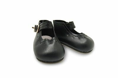 Обувь для куклы Magic 4 Toys Туфли, с пряжкой, 65х30 мм, черная, 1 пара (КЛ.28342)