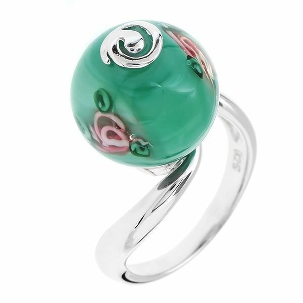 Кольцо тонкое, серебро, 925 проба, родирование