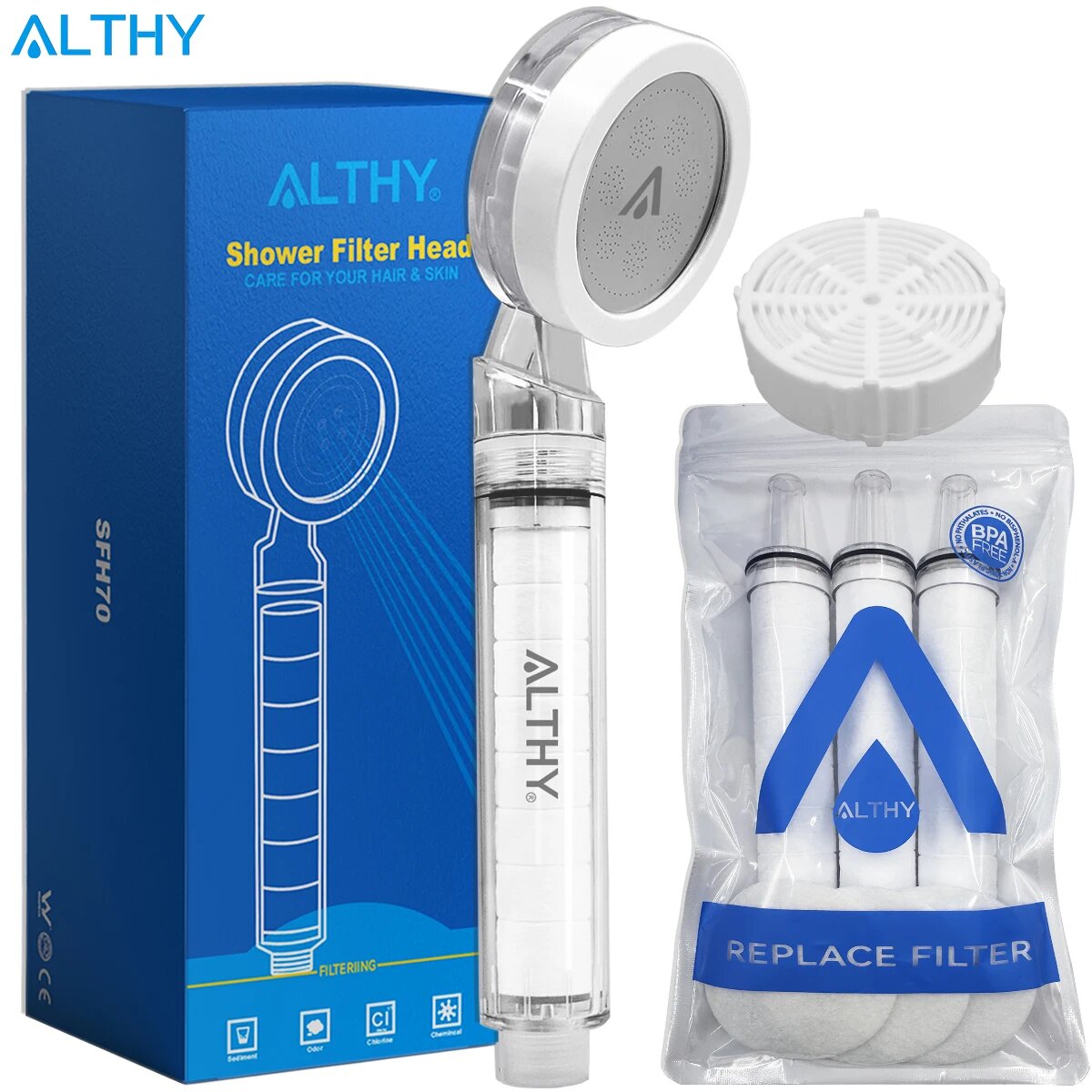 Фильтр для душа ALTHY — фото 1