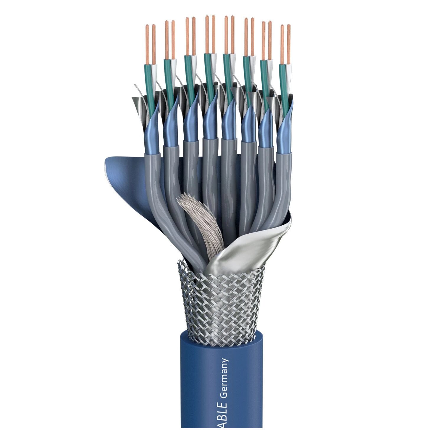 Мультикор на метраж Sommer Cable 100-0302-08 SC-Matrix MMC Blue 100.0m, катушка